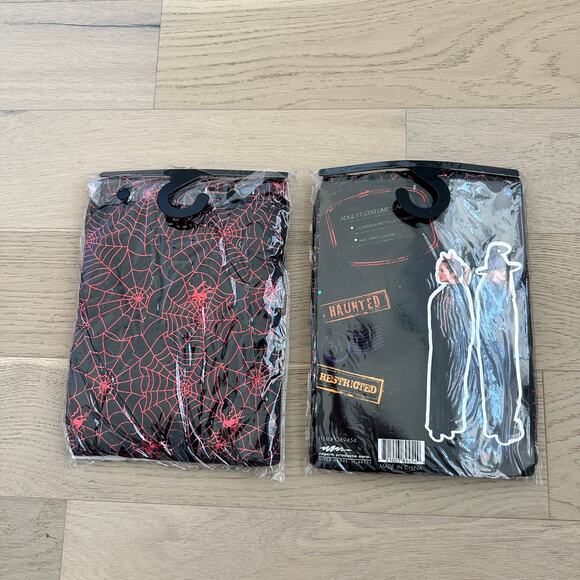 Unbranded | Other | Halloween Adult Costume Cape Metallic Webbing Set ...